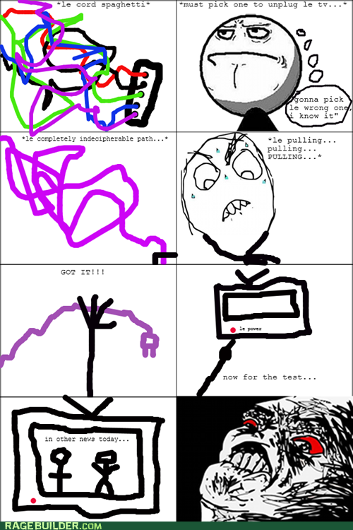 Try ALL the Cords :) Memedroid