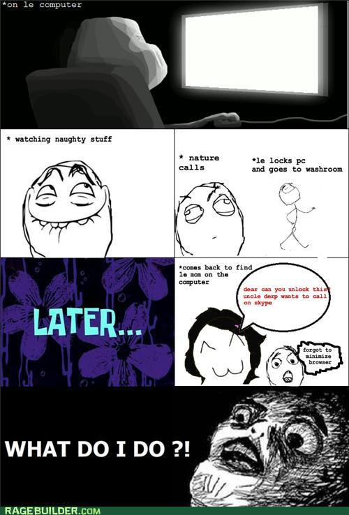 Accidental Power Button Kick :) Memedroid