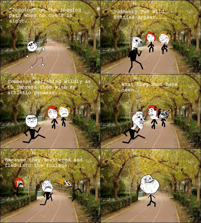 Jogging - Am I Doing it Right? :) Memedroid