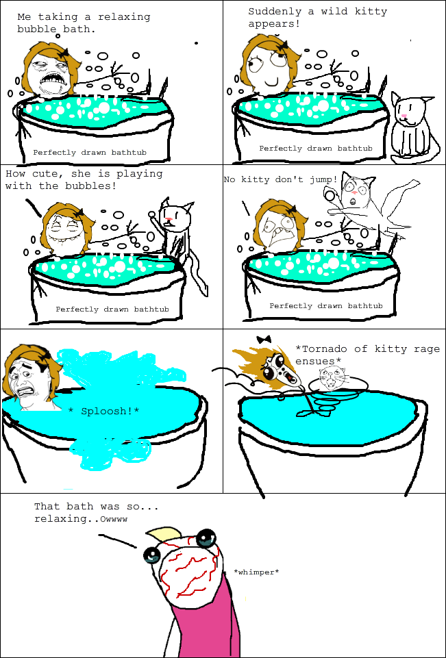 The most relaxing bath ever. :) Memedroid