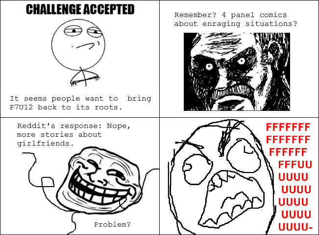 F7U12's response to getting back to its roots. :) Memedroid