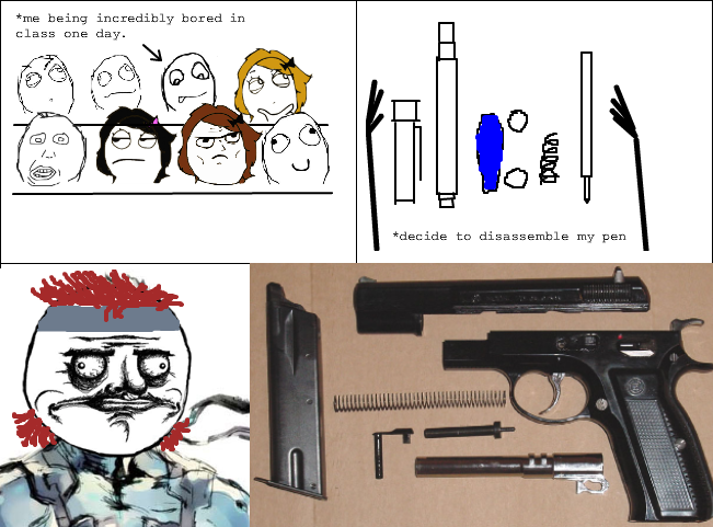 Bored in Class Rage :) Memedroid