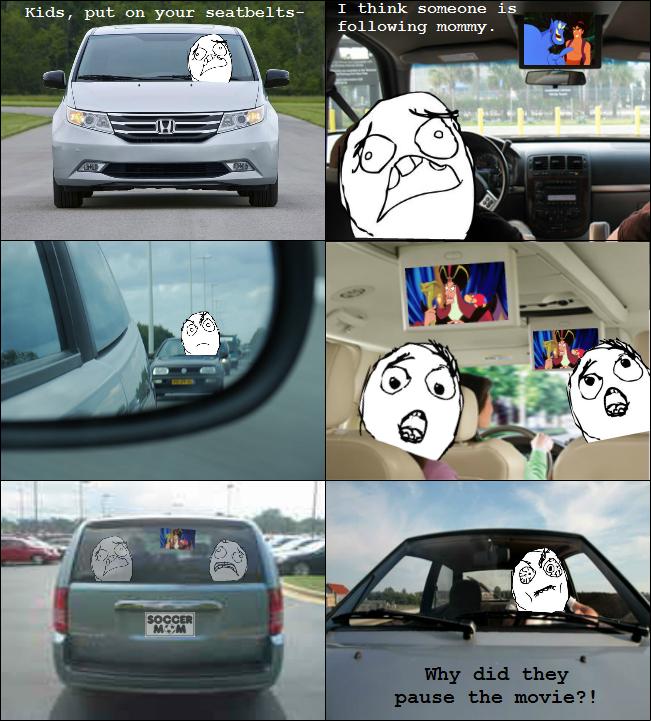 Every time I see one of these minivans... :) Memedroid