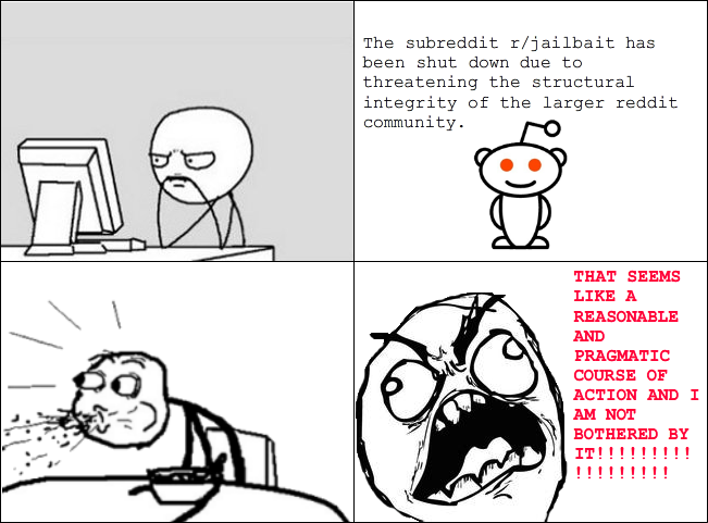 When I heard the news on r/jailbait... :) Memedroid