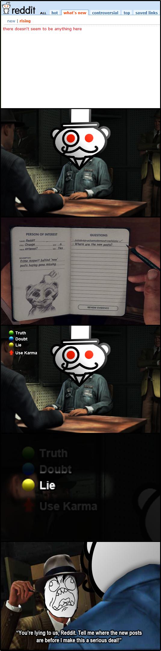 When Reddit says there are no 'New' Posts :) Memedroid