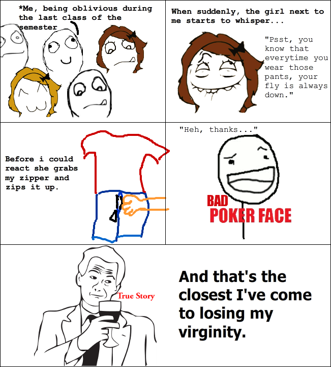 Zipper rage. :) Memedroid