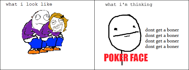 What I'm thinking when a girl sits on my lap :) Memedroid