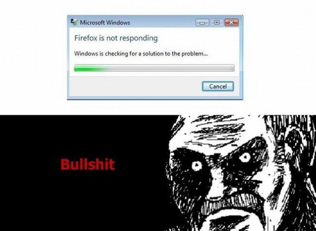 Firefox is Not Responding :) Memedroid