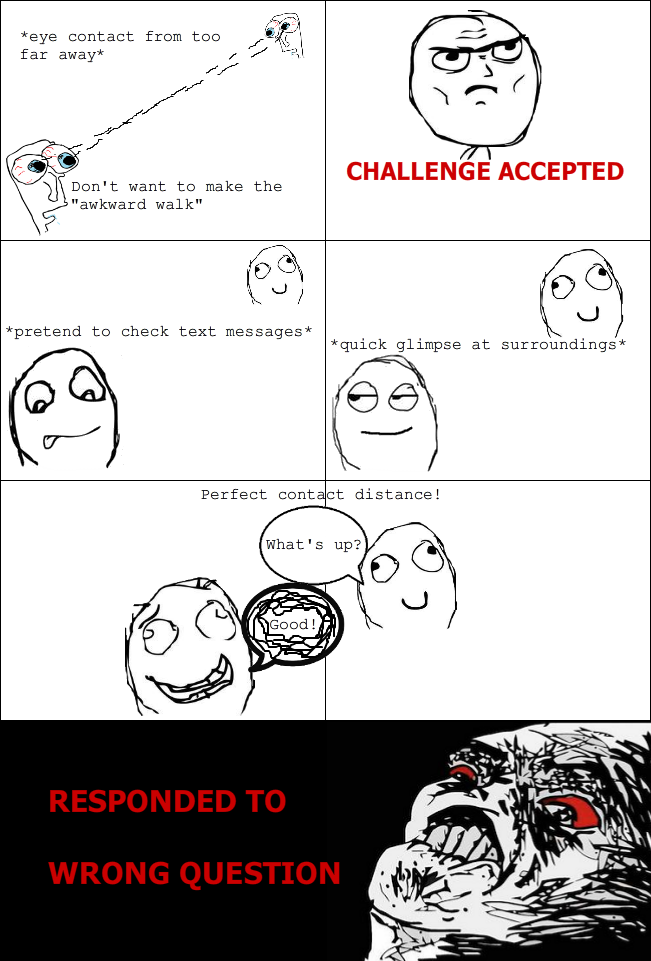 Awkward Walk :) Memedroid