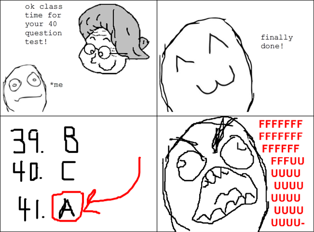 Scantron Rage :) Memedroid