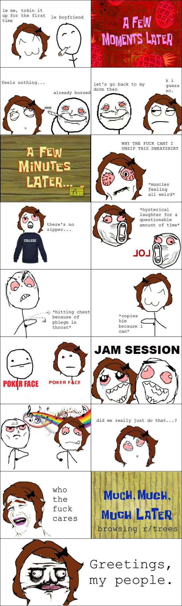 First Toke :) Memedroid