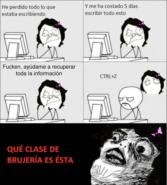 Perder un documento en el word :) Memedroid