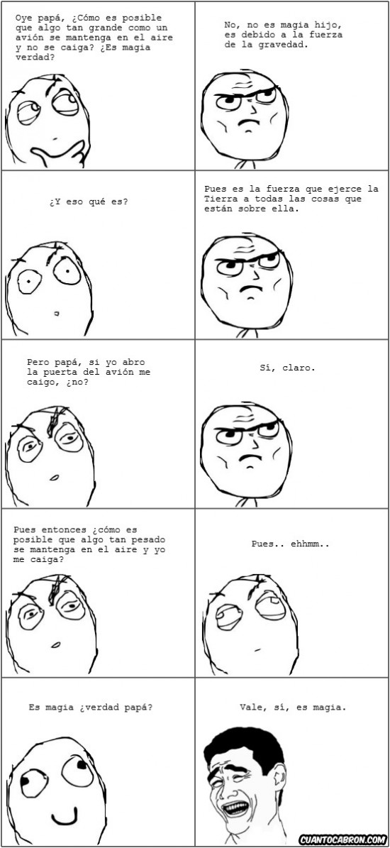 Â¿Me lo explicas, papÃ¡? :) Memedroid