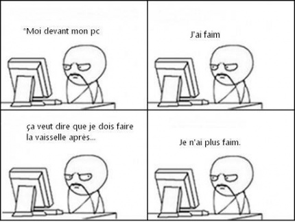 J'ai plus faim ! :) Memedroid