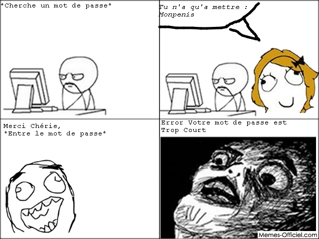 Mot de passe :) Memedroid