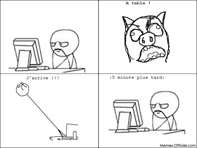 A table :) Memedroid