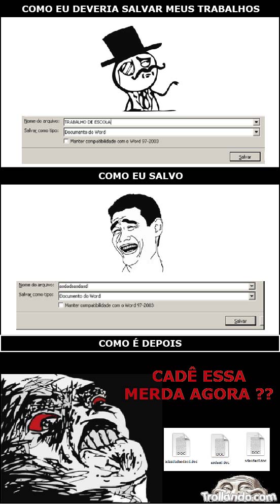Salvando arquivos no pc :) Memedroid