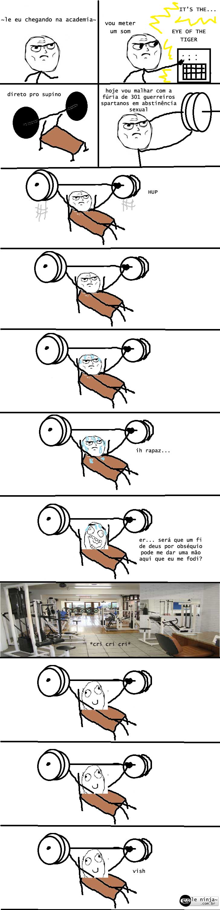 quebrando tudo no supino :) Memedroid