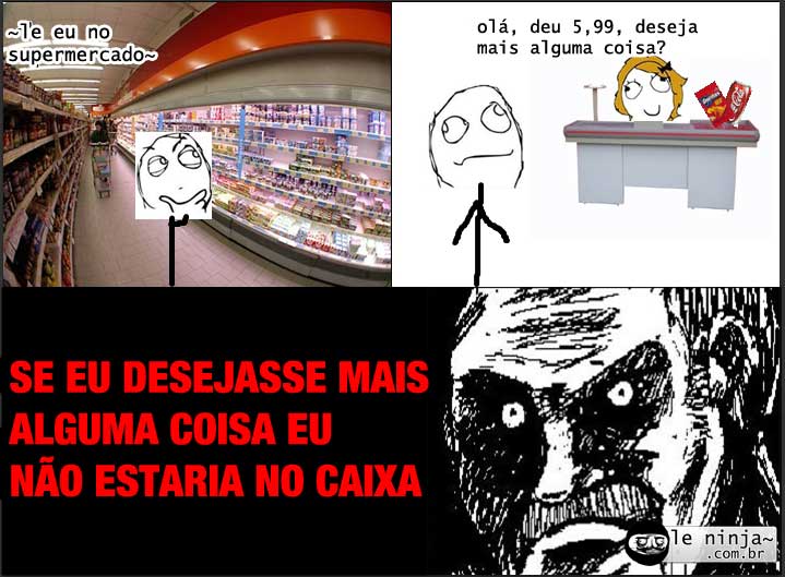 caixa de supermercado :) Memedroid