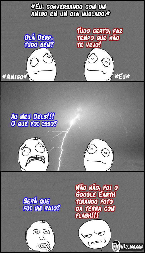 Raios e TrovÃµes :) Memedroid