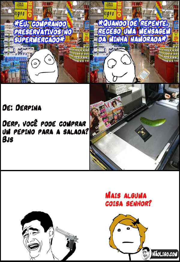 No Supermercado :) Memedroid