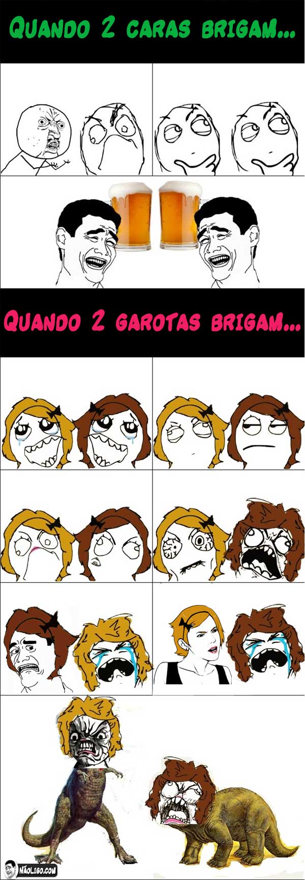 Quando Acontece Uma Briga :) Memedroid