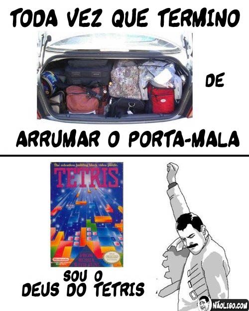 Arrumando o Porta-Mala! :) Memedroid