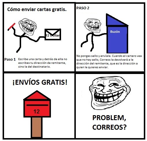 Correos Gratis! - Meme subido por Shok :) Memedroid