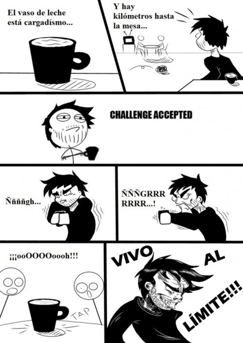 Viviendo al lÃ­mite - Meme subido por Jualguepi :) Memedroid