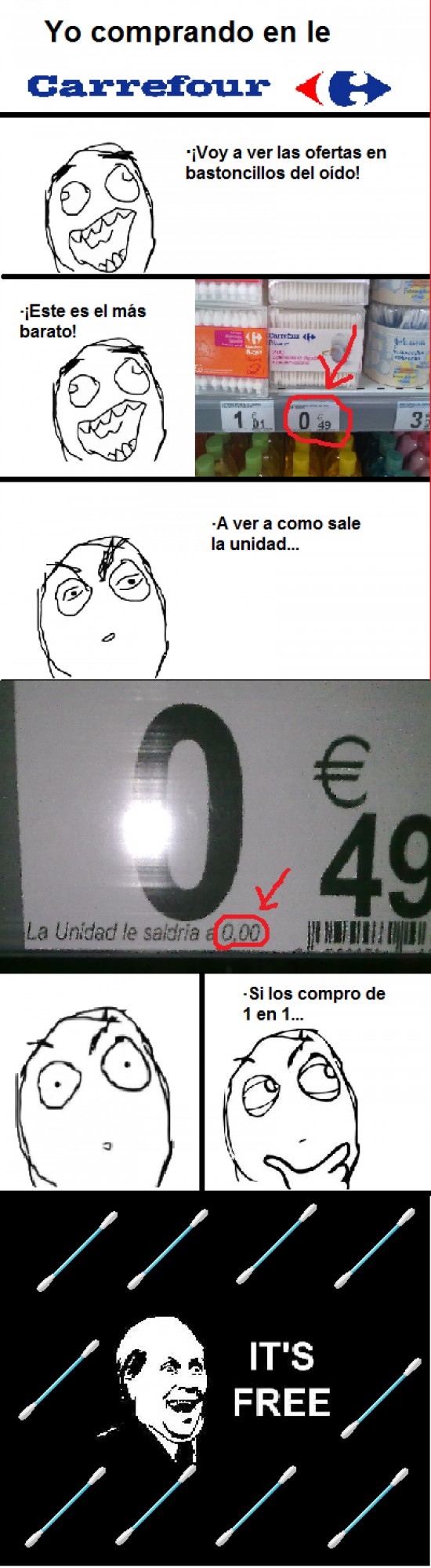 It's free! - Meme subido por superjuan99 :) Memedroid