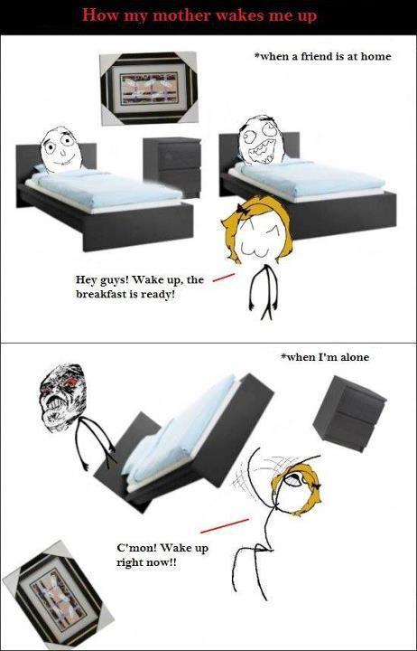 waking up. - Meme by oppierose :) Memedroid