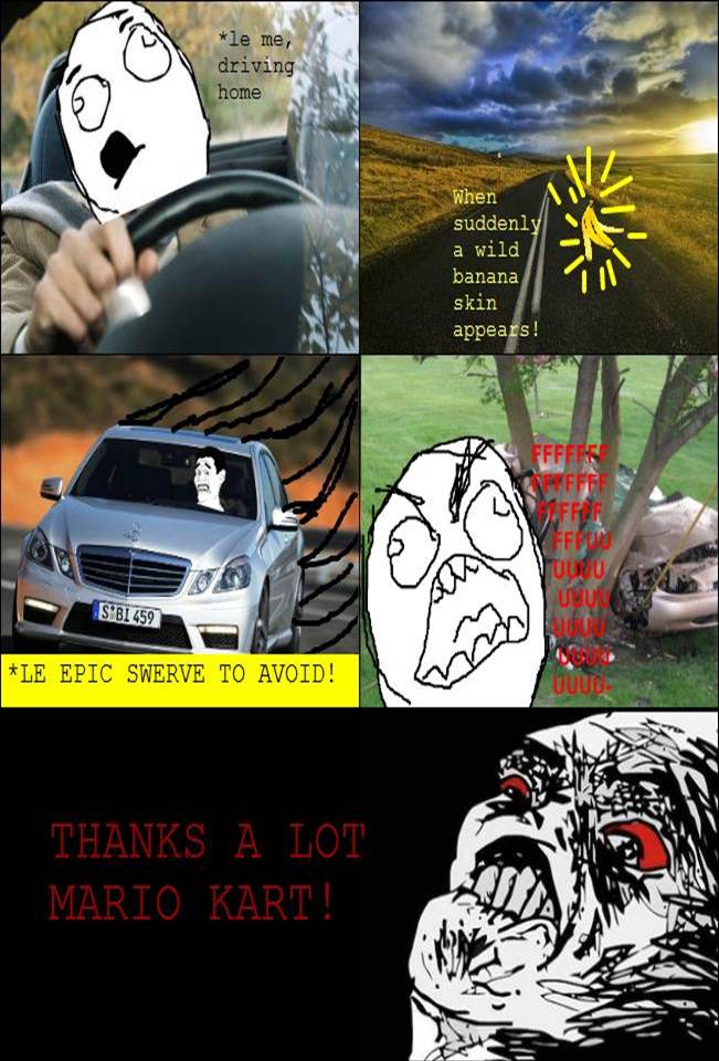 MARIO KART! - Meme by moleytroll :) Memedroid