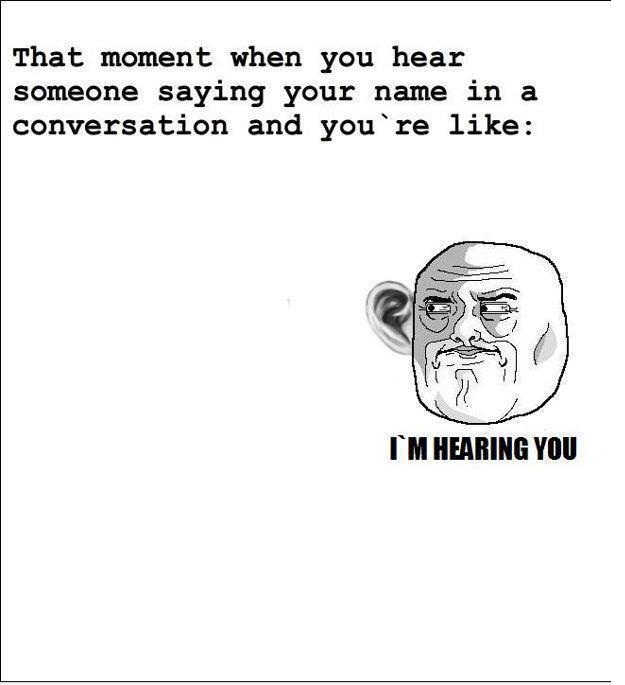 i am listening - Meme subido por KevinX :) Memedroid