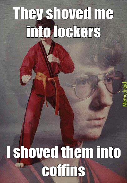 Karate kyle lockers - Meme subido por stickperson_ :) Memedroid