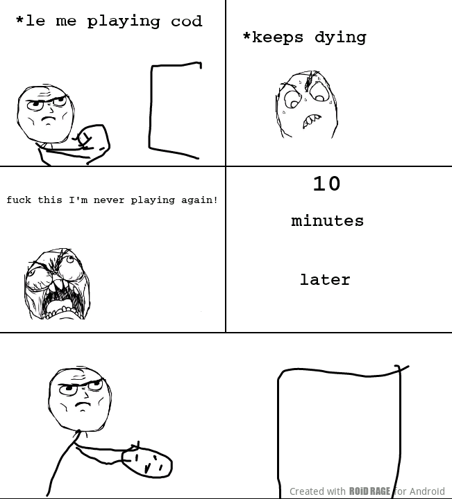 Cod rage - Meme by Madman35 :) Memedroid