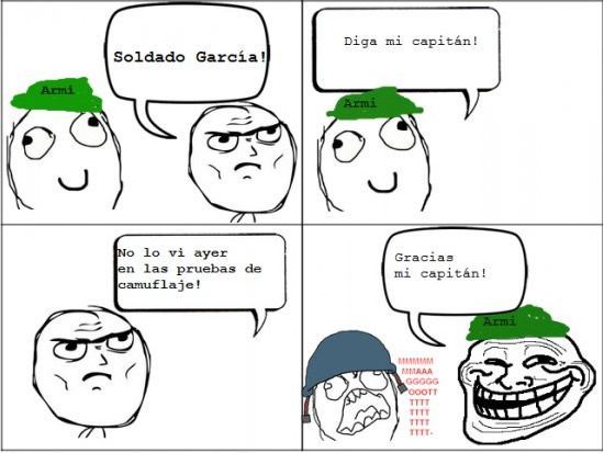 soldado - Meme subido por andres0795 :) Memedroid
