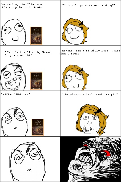 The Iliad by Homer - Meme by shark_insane :) Memedroid