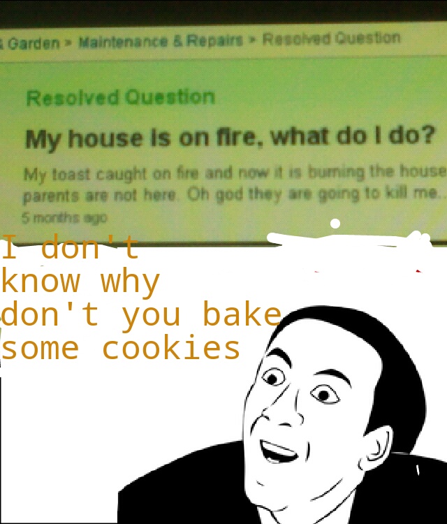 Cookies - Meme by KeeganH :) Memedroid