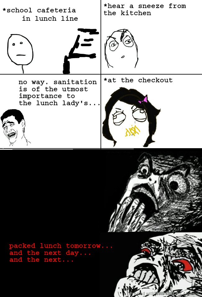 lunch room - Meme by Daishi :) Memedroid
