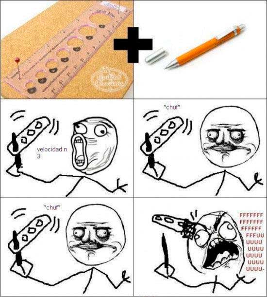 nunca jueges con una regla - Meme subido por fukencioramires :) Memedroid