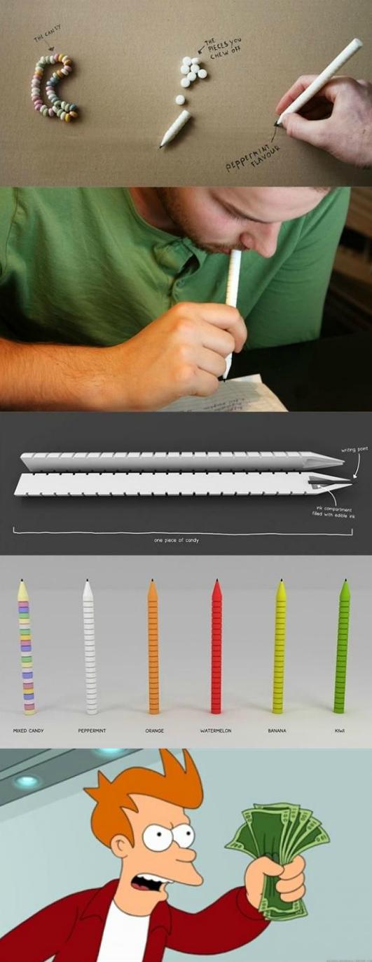 Eatable pencils - Meme by abayarde :) Memedroid