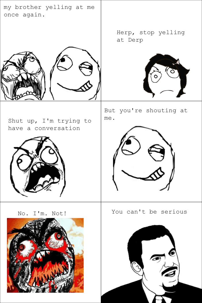 brother rage - Meme by Word :) Memedroid