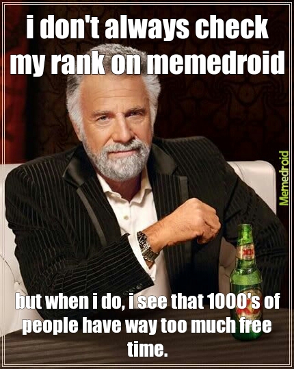rank - Meme by mlc138 :) Memedroid
