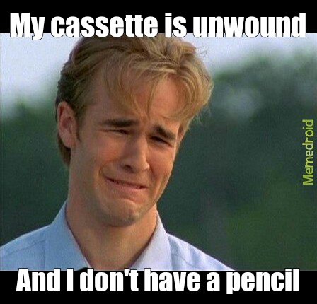 Magnetic tape everywhere - Meme by BlueMage :) Memedroid
