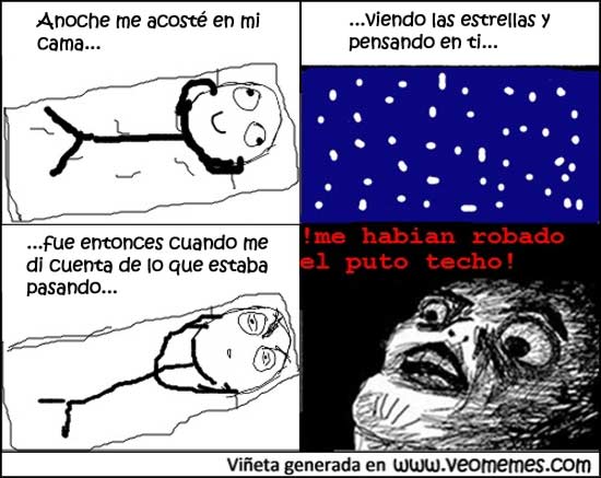mirando las estrellas - Meme subido por atilio :) Memedroid