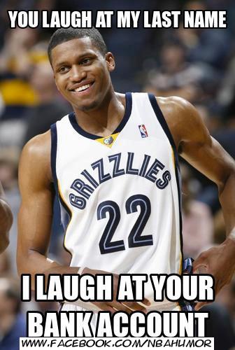 Rudy Gay - Meme subido por ryancooke :) Memedroid