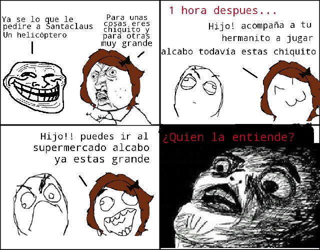 Quien la entiende? - Meme subido por vicnrock :) Memedroid