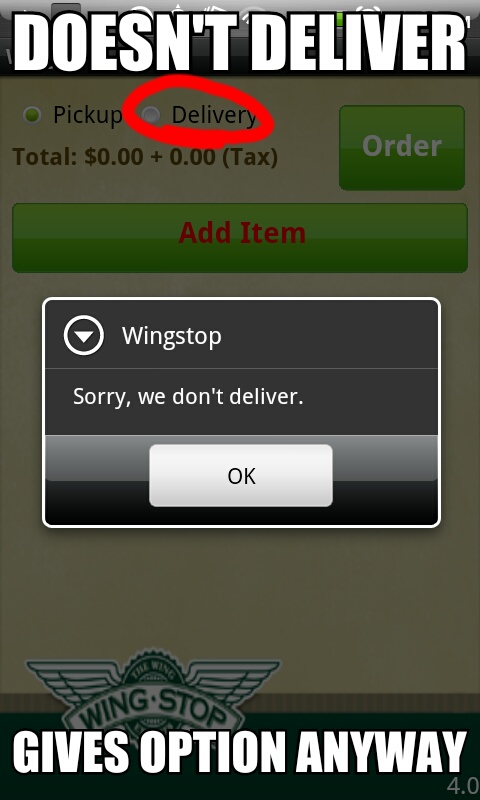 Scumbag Wingstop - Meme by Argus126 :) Memedroid