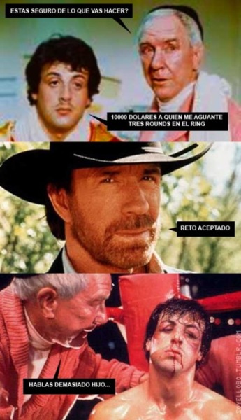 Rocky Balboa - Meme subido por educocco :) Memedroid