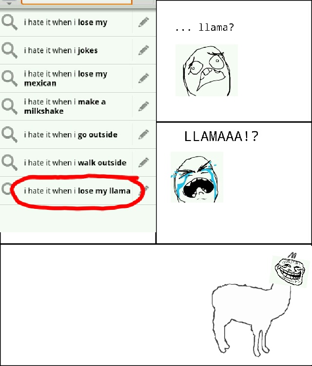 LLAMA - Meme by jazzywasnthere :) Memedroid